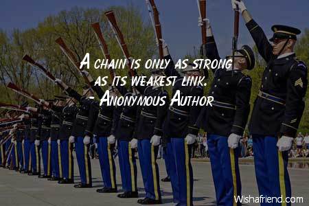 Teamwork Chain Quotes